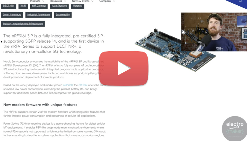 Exploring the NRF9161 and DECT NR+ Integration: A Leap in Cellular IoT